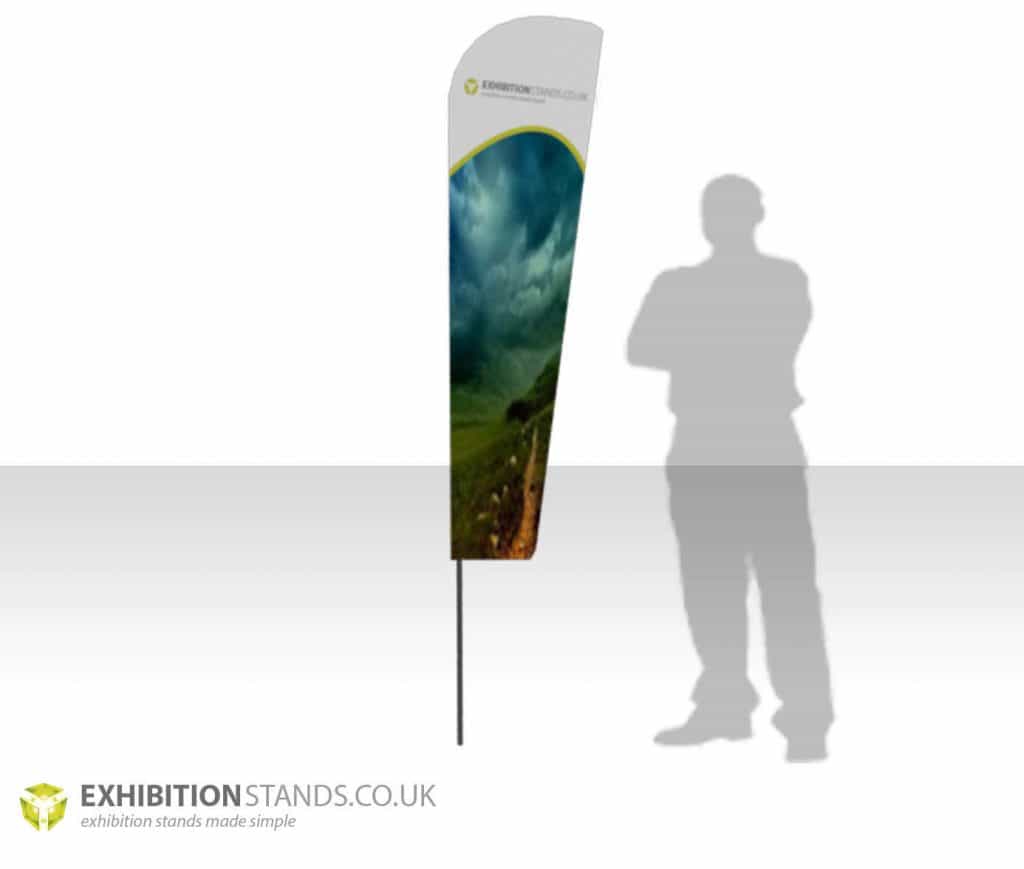 Feather Flag - Exhibition Stands