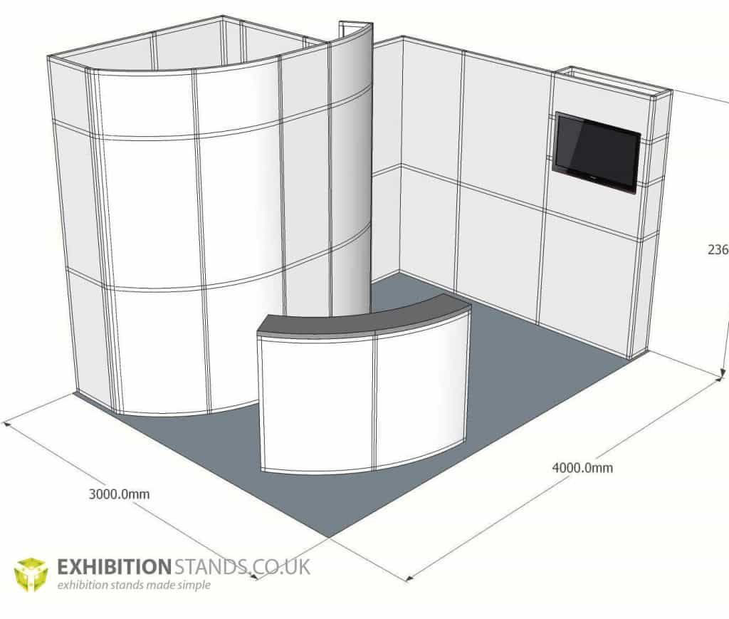 The Spectrum Stand - Exhibition Stands